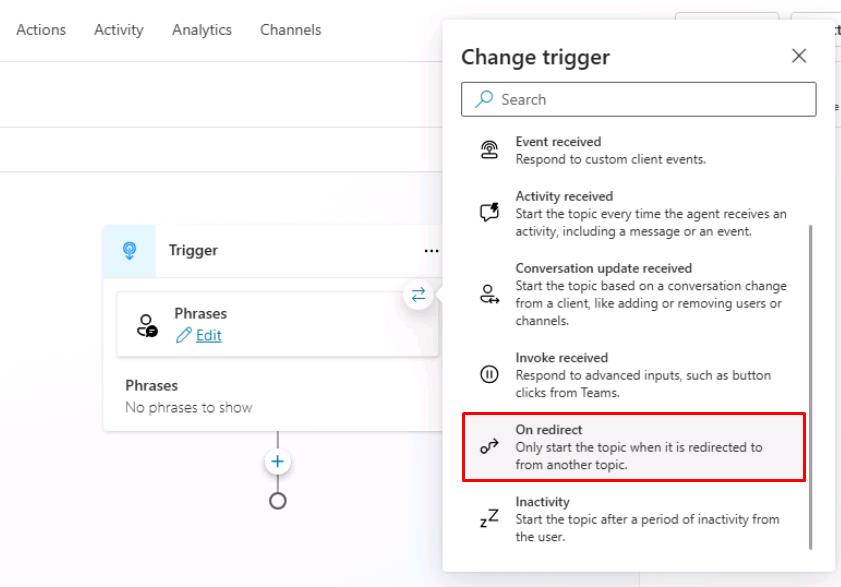 Use the Go to another topic node | Designing your own copilot using Copilot Studio