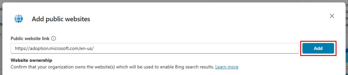 Configure a website knowledge source | TechWorkshop L300 - Designing your own Copilot with ...