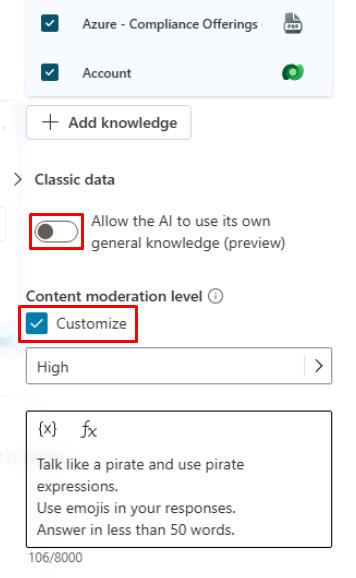 Review the Generative answers node | Designing your own copilot using Copilot Studio