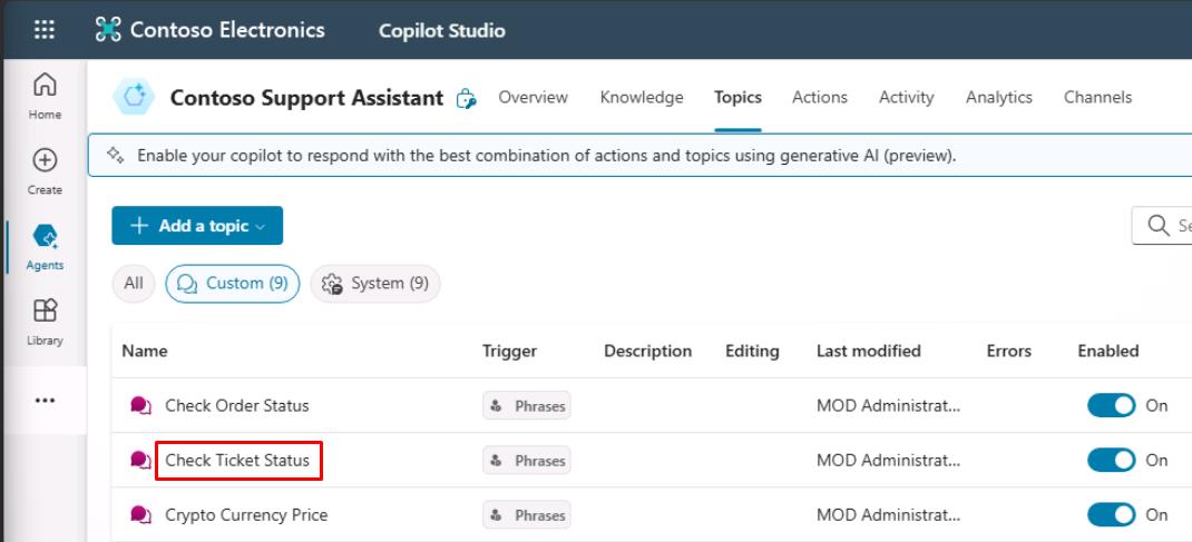 Create a prompt | Designing your own copilot using Copilot Studio