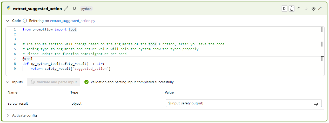 Add Content Safety to your Solution. | Operationalize LLMs with LLMOps ...