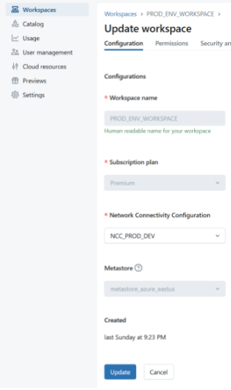 NCC와 프라이빗 엔드포인트를 활용한 Databricks 워크스페이스 간 안전한 Delta 공유 | Azure Tech Blog KR