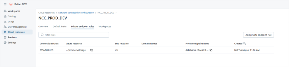 NCC와 프라이빗 엔드포인트를 활용한 Databricks 워크스페이스 간 안전한 Delta 공유 | Azure Tech Blog KR
