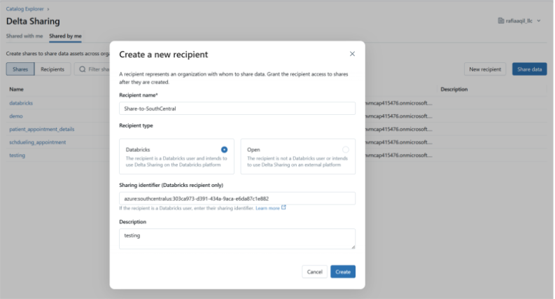 NCC와 프라이빗 엔드포인트를 활용한 Databricks 워크스페이스 간 안전한 Delta 공유 | Azure Tech Blog KR