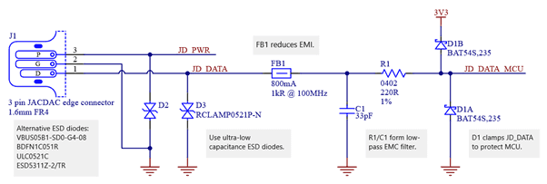 Jacdac bus interface