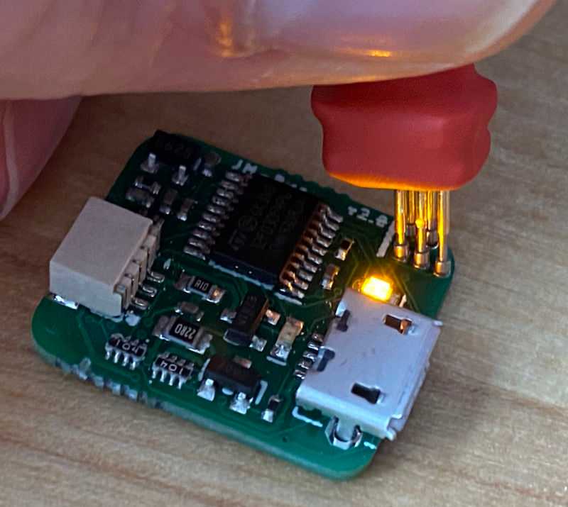 Hack-connect XS pogo programming