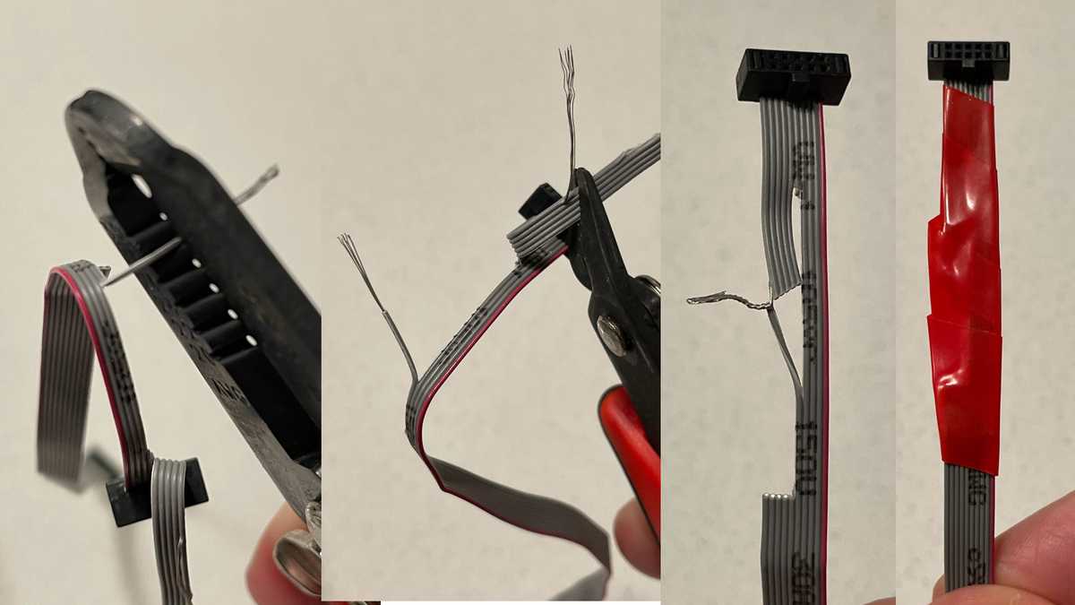 Remove insulation (if any left) from wires 5 and 10.Twist them together ...