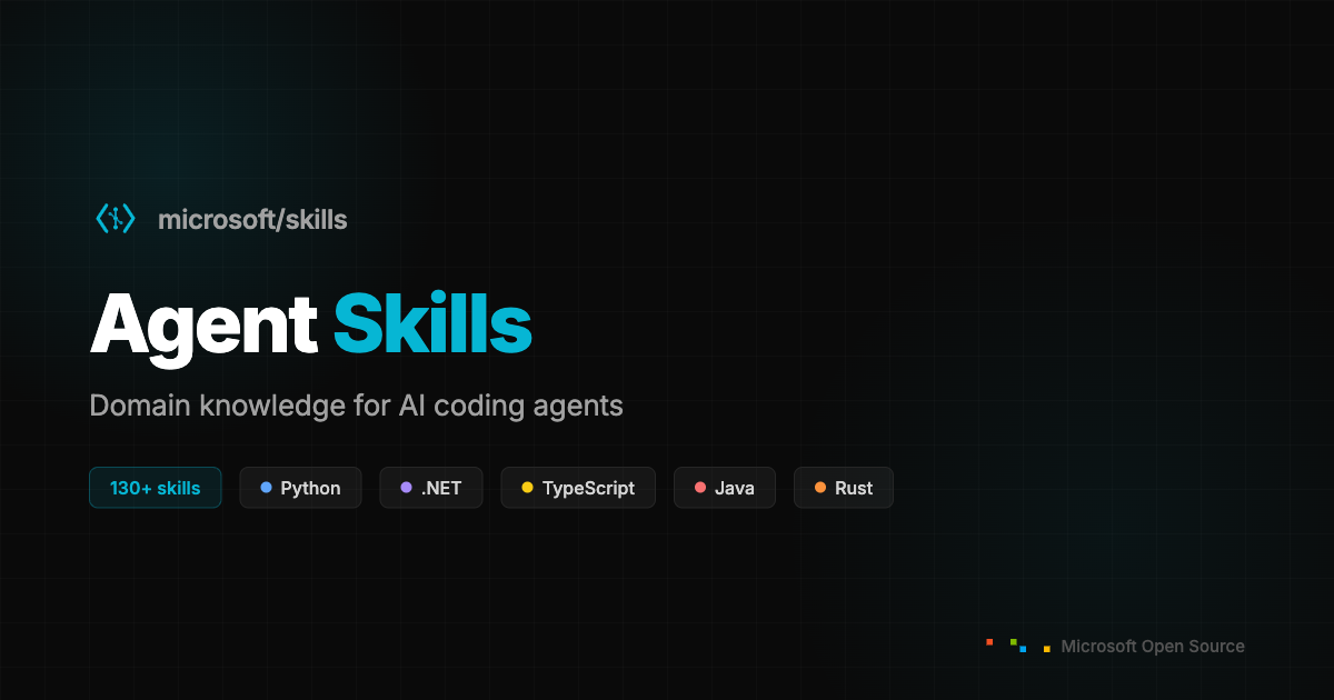 Agent Skills | Microsoft